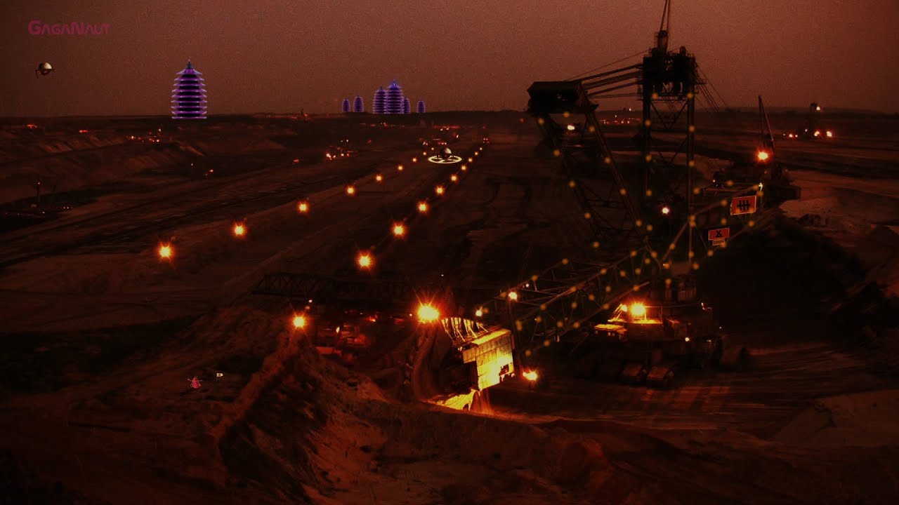 Sci-Fi! Ore mining on Mars - Erzabbau auf dem Mars - मंगल ग्रह पर अयस्क ...