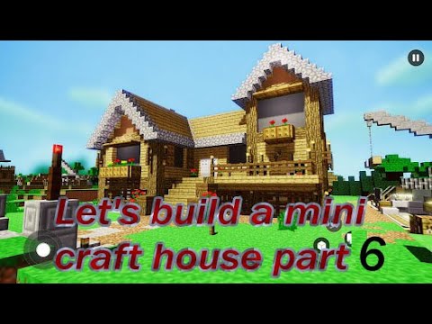 Let's build a mini craft house part 6 - YouTube