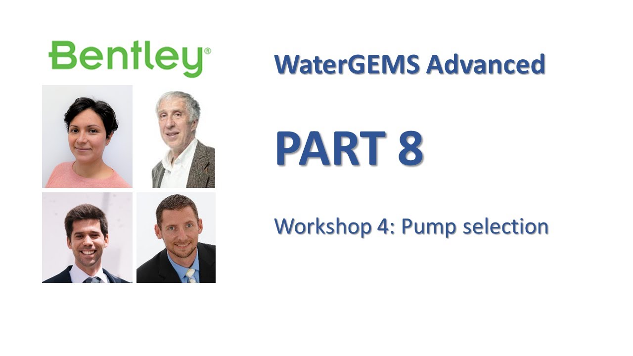 WaterGEMS Advanced Part 8: Workshop 4 (Pump selection) - YouTube