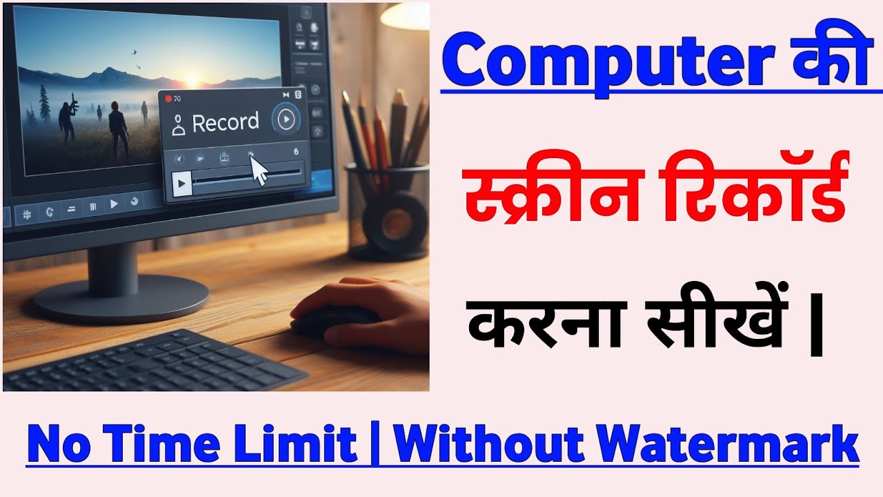 Best Free Screen Recorder For Pc Without Watermark And No Time Limit - YouTube