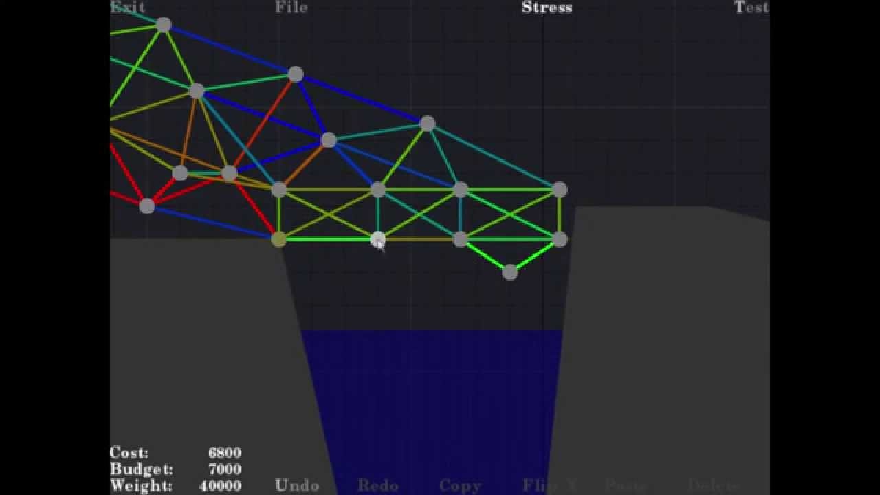 Bridge Building Game: Map Pack 01-Old Level 15 [Video Guide|Gameplay ...
