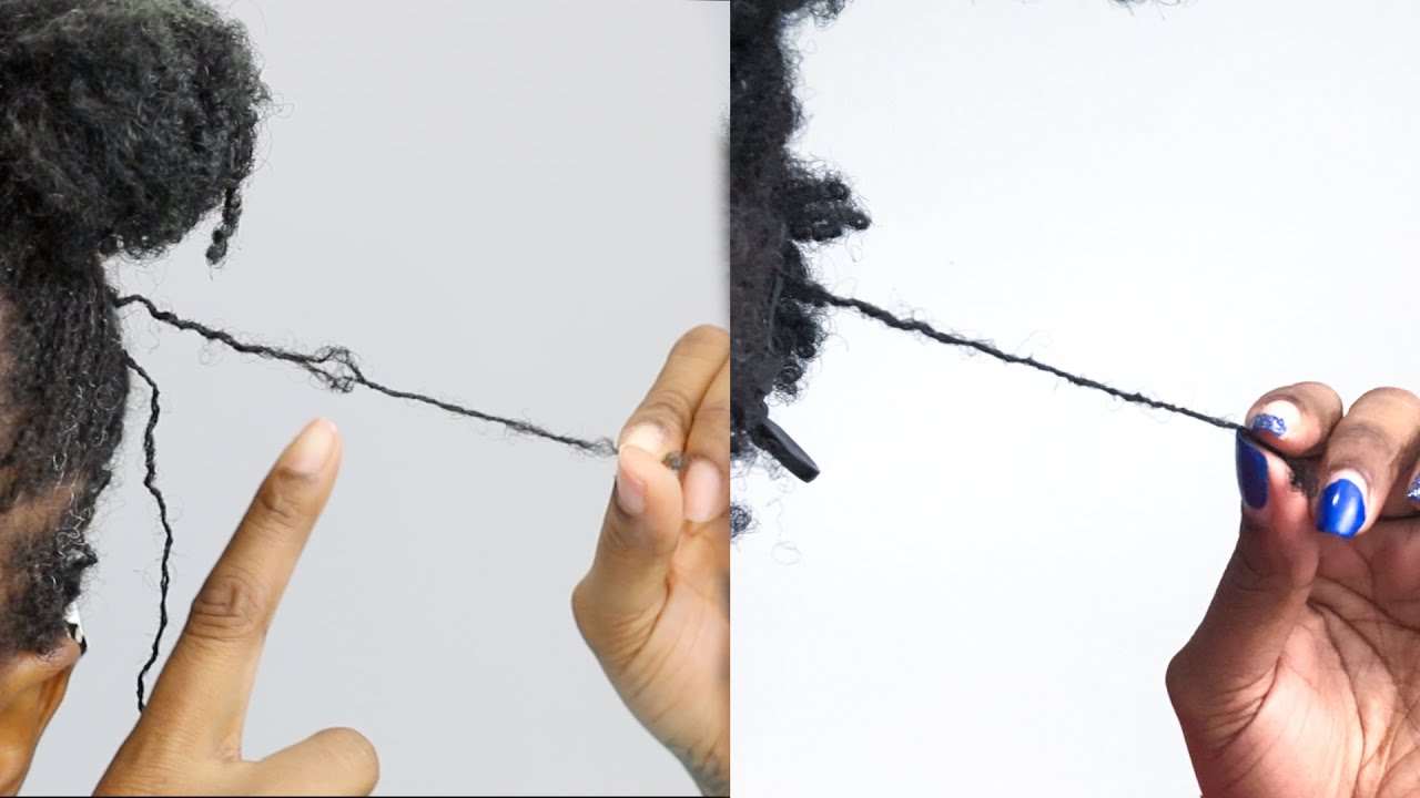 LOC REPAIR How to repair unraveling and holes in your locs | Kendra ...