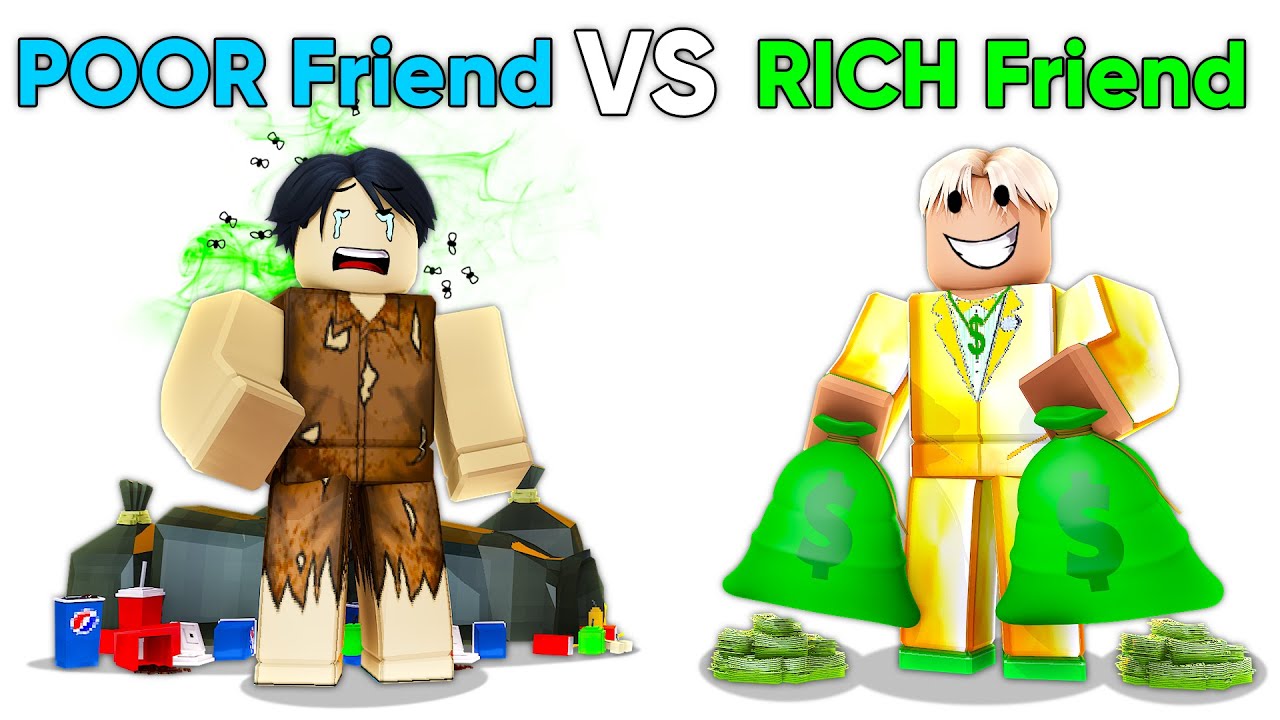 POOR Friend vs RICH Friend.. (Brookhaven RP) - YouTube