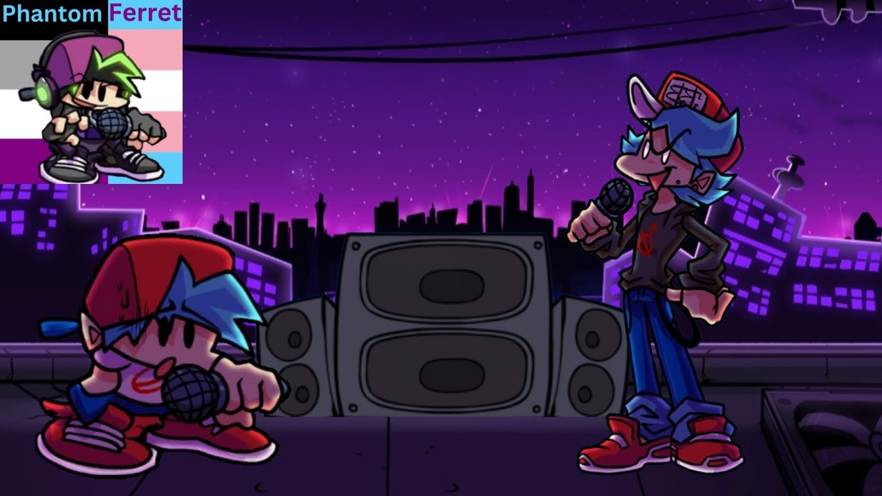 Boyfriend Rap Battles his Older Bro! (FNF Mod: Big Brother - V1) - YouTube