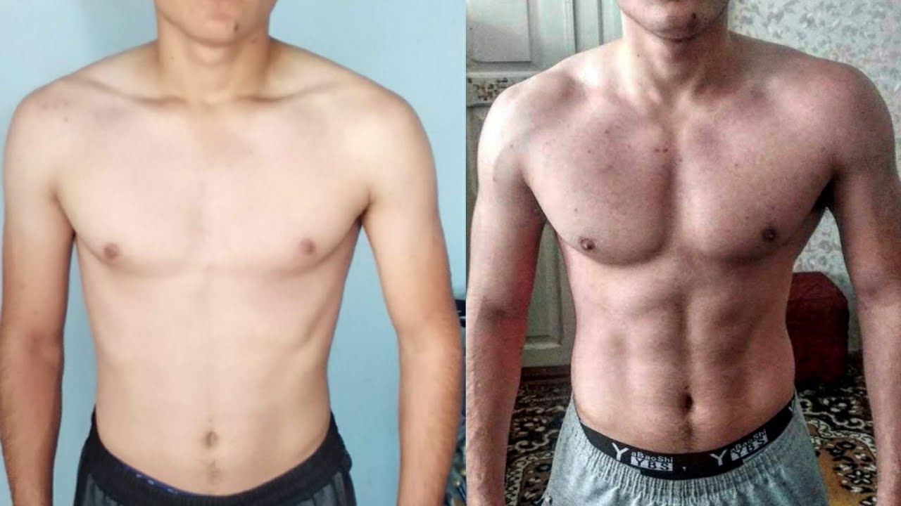 My 4 month Natural transformation ! Home work out! - YouTube