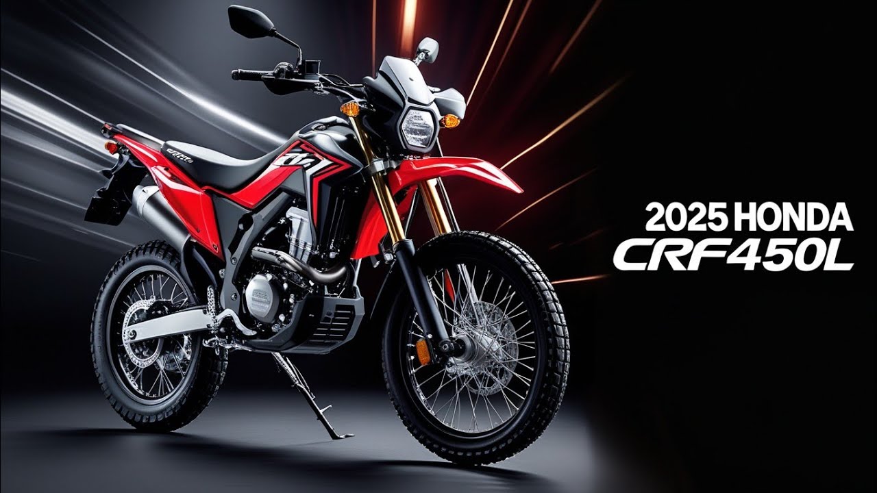 2025 Honda CRF450L – A Dual-Sport Beast - YouTube