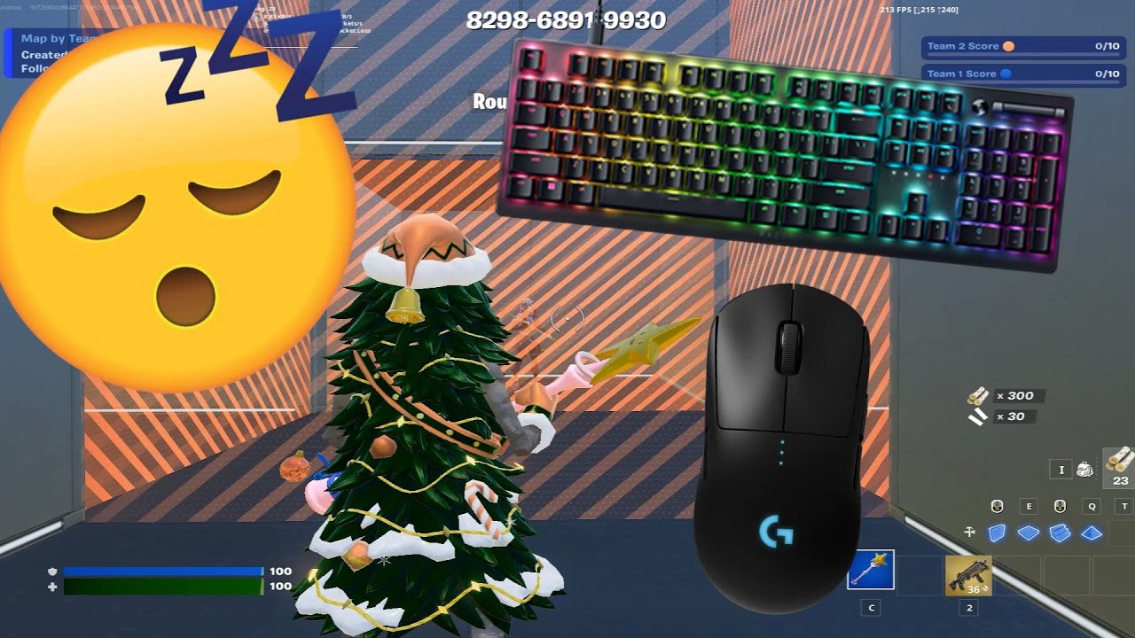 ASMR Chill😴(1 hour) 1v1 piece control 🏆 Relaxing Keyboard Sounds🎧 - YouTube