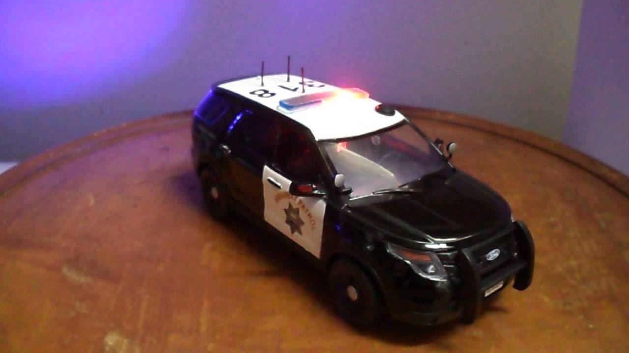 California Highway Patrol Ford Explorer 1/24 Scale *CHP High speed ...