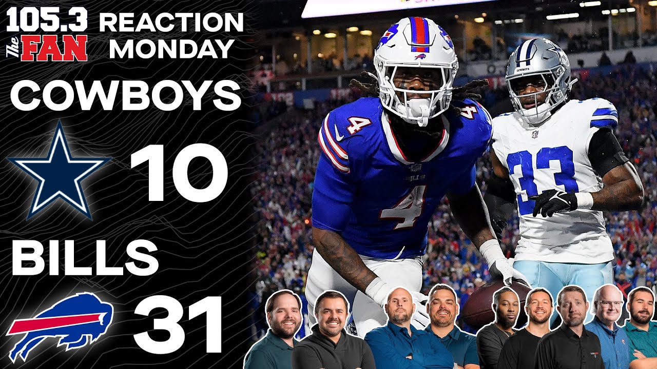 Reaction Monday: Cowboys 10, Bills 31 - YouTube