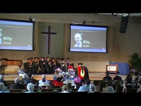 Taylor Graduation Ceremony 2016 - Presentation of Doctor of Divinity to ...