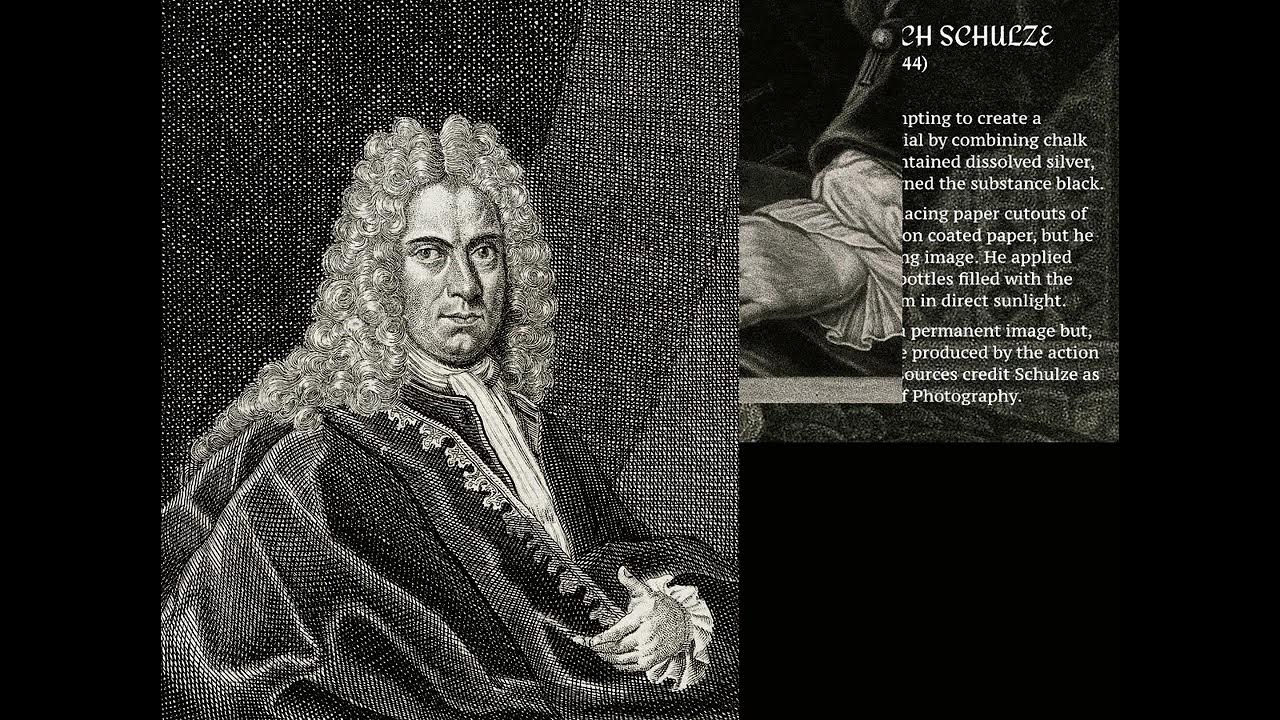 1717-1727 JOHANN HEINRICH SCHULZE, FATHER OF PHOTOGRAPHY? - YouTube 1717-1727 JOHANN HEINRICH SCHULZE, FATHER OF PHOTOGRAPHY? - YouTube