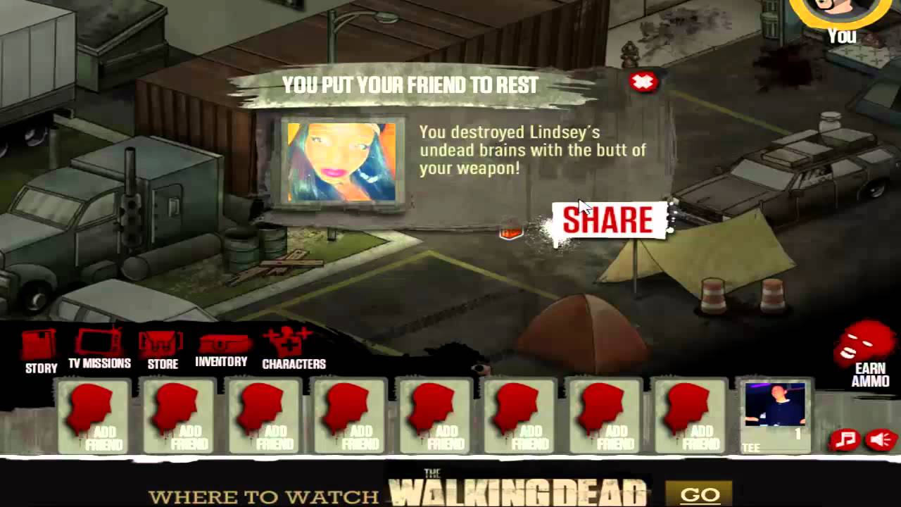 Lets Play: The Walking Dead Social Game on Facebook! Ep.1 ᴴᴰ - YouTube