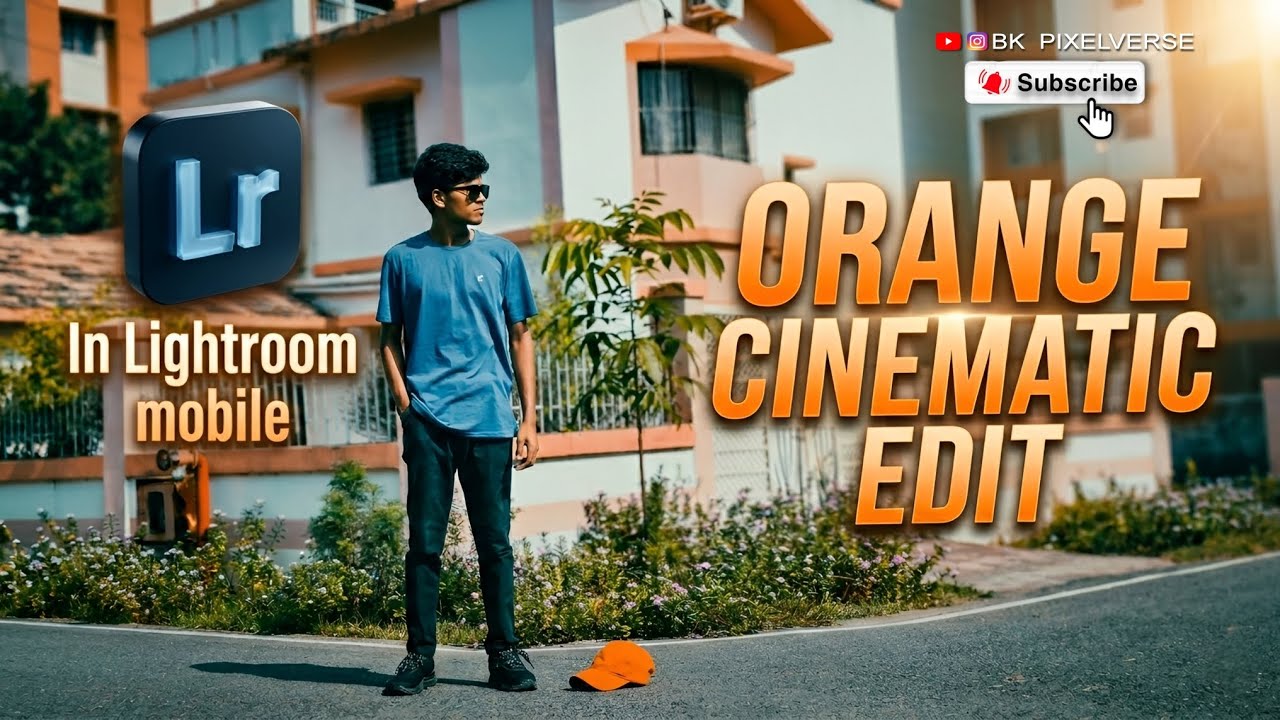 Make Your Photos Look Cinematic 🔥Orange Color Grade in Lightroom Mobile ...