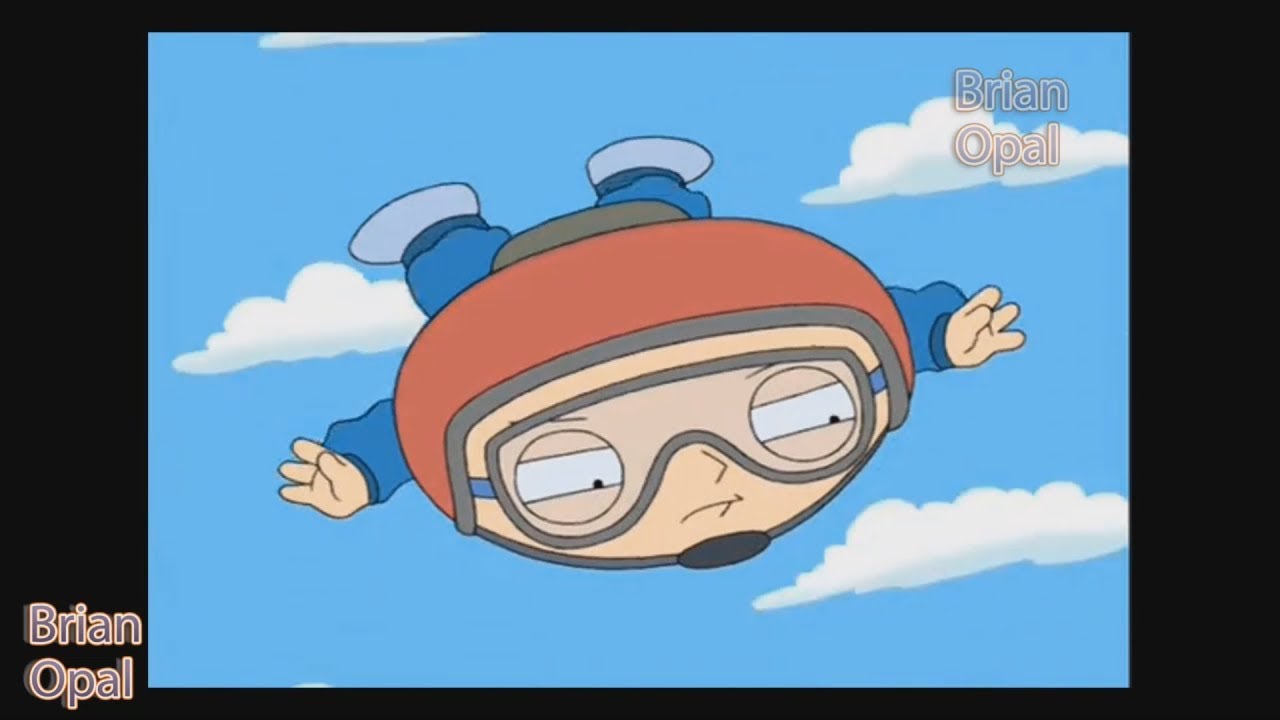 Family Guy - Stewie jumped down from the plane - YouTube