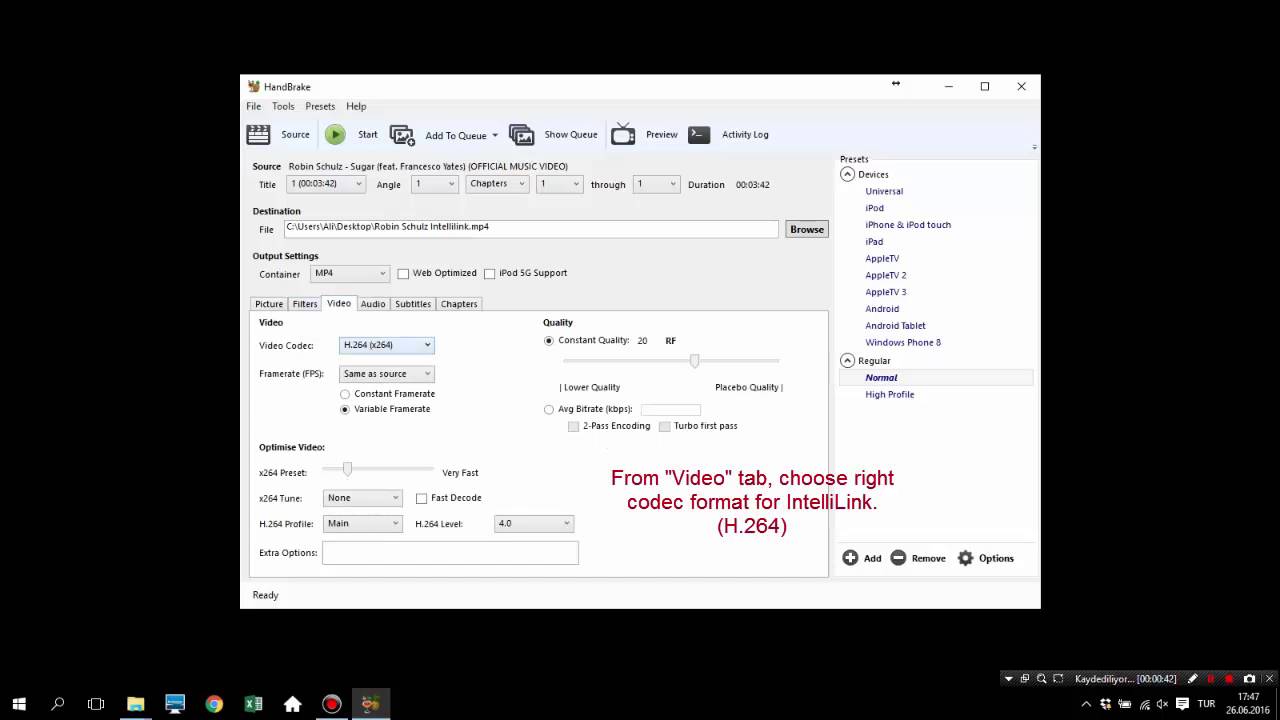 How to convert and play videos on IntelliLink R 4.0 with a USB - YouTube