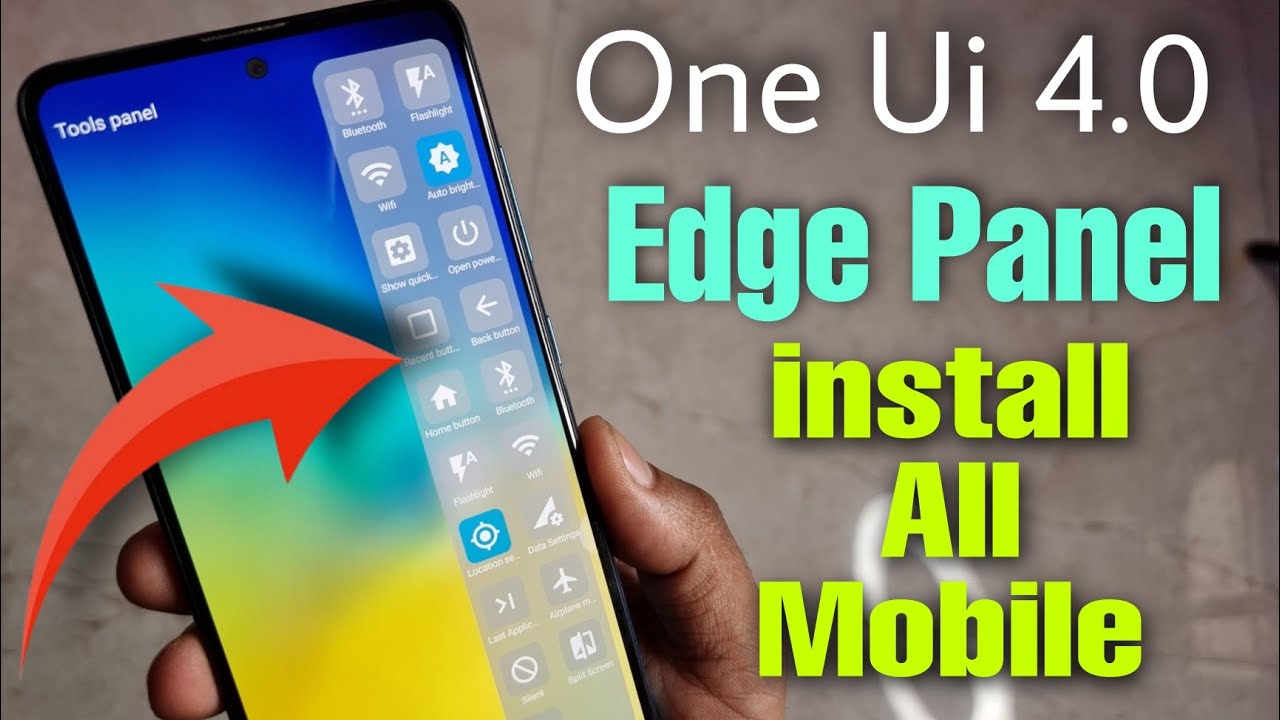 One Ui 4.0 ~ Edge Panel install Every Smartphone 🔥🔥 - YouTube