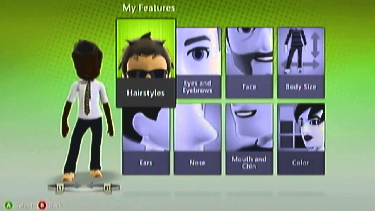 How To Make You Avatar On Xbox [MLG Style] - YouTube