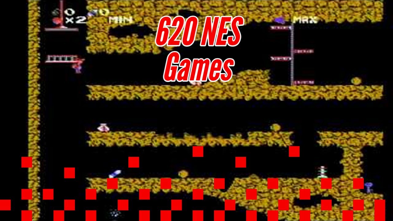 142 Spelunker - 620 NES Games - YouTube