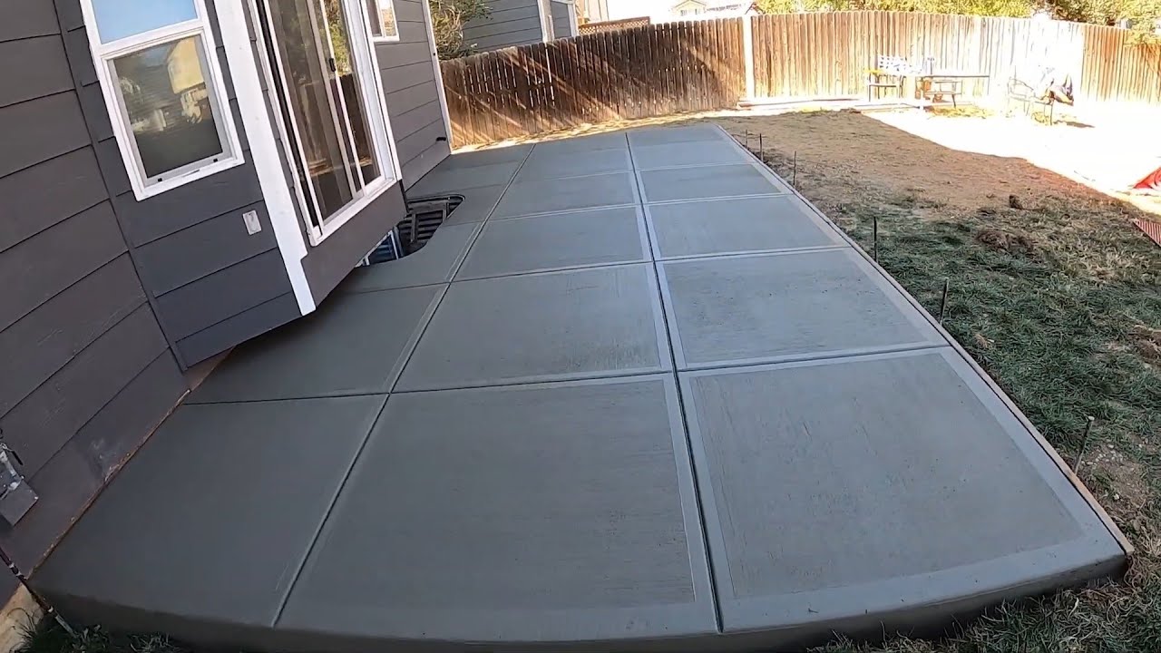 How To Pour A Concrete Patio Checkerboard Picture Frame Pattern Plus how-to-pour-a-concrete-patio-checkerboard-picture-frame-pattern-plus