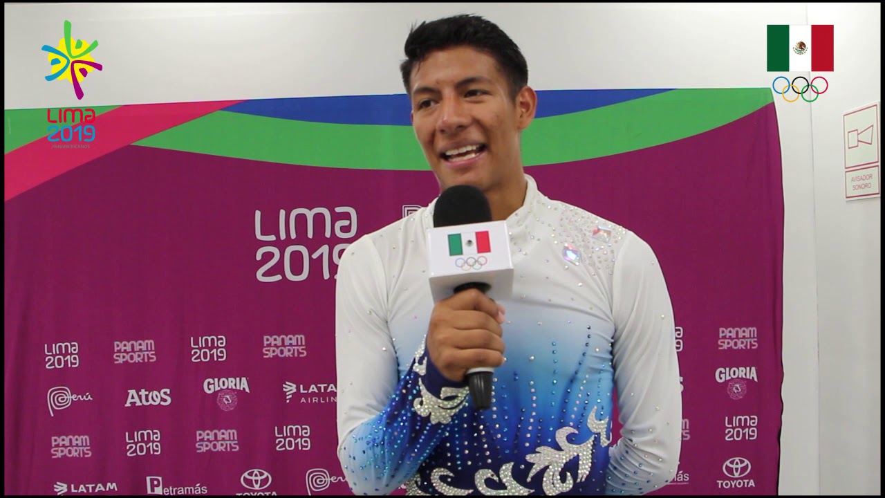 Felipe Reyna se presentó en los juegos panamericanos Lima 2019 - YouTube