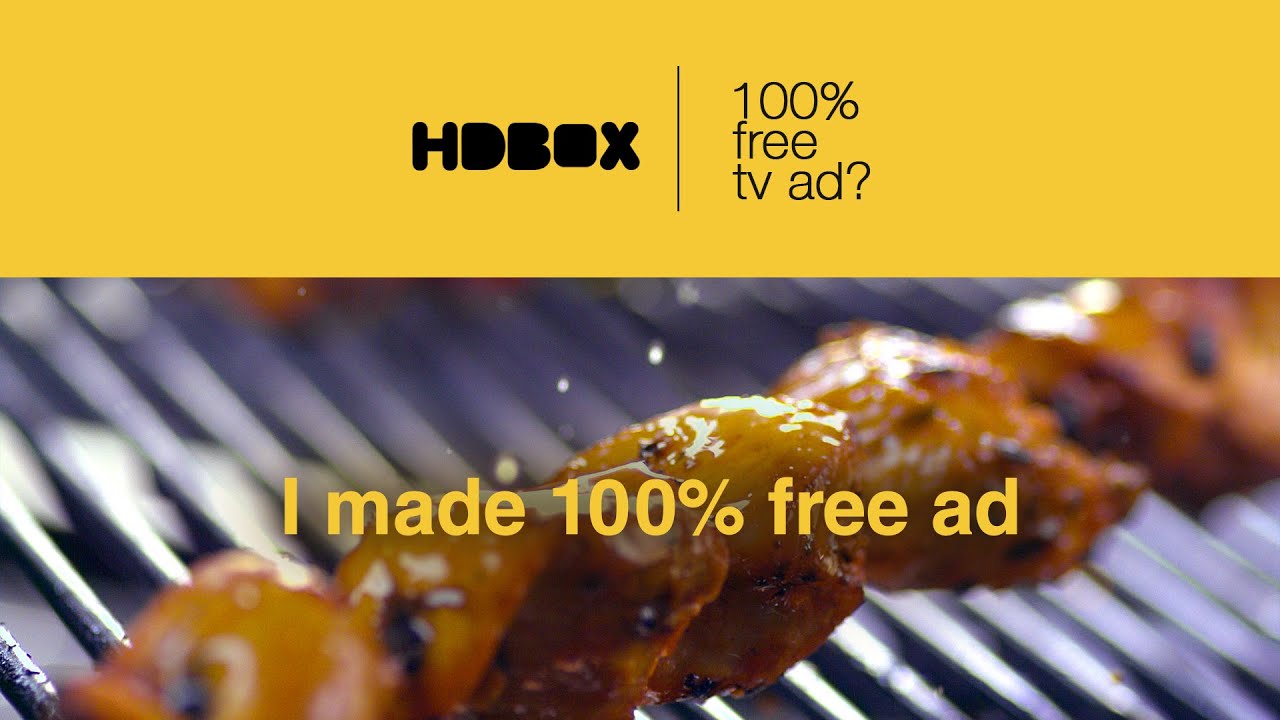 HDBOX.com I Bar.B.Q AD I make 100% free tv ad in seconds - Part 02 ...