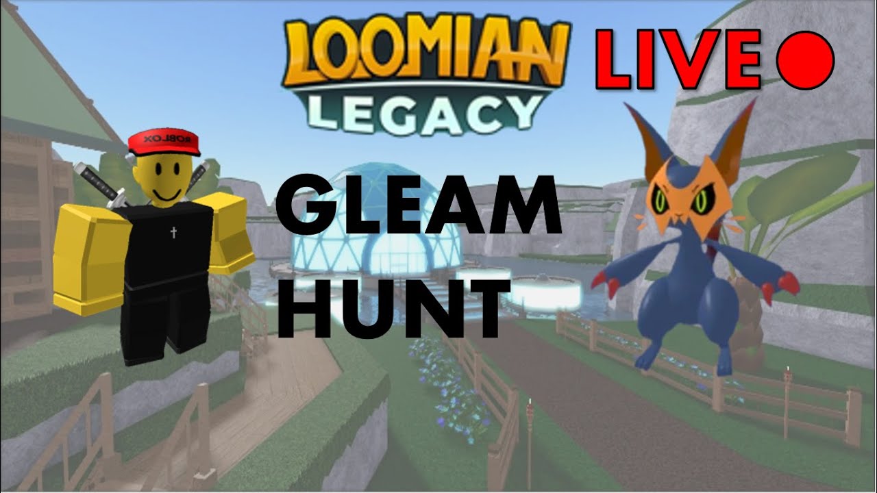 Loomian Legacy {LIVE} GAMMA HUNTING! (Gleam Hunt #41) Giveaway every 10 ...