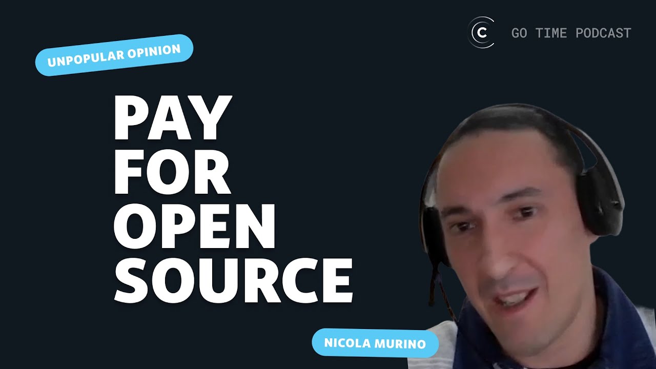 Unpopular opinion! You should pay for open source software - YouTube