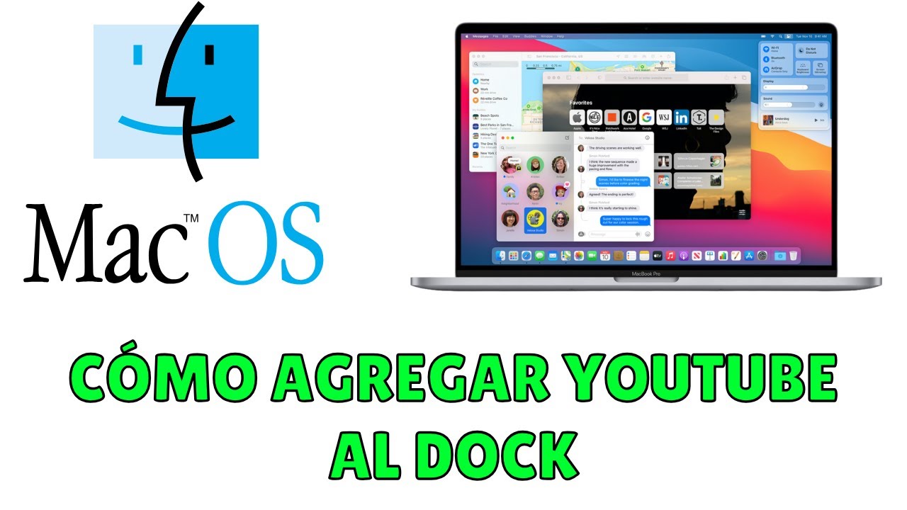 Cómo agregar YouTube al dock en Mac OS - YouTube
