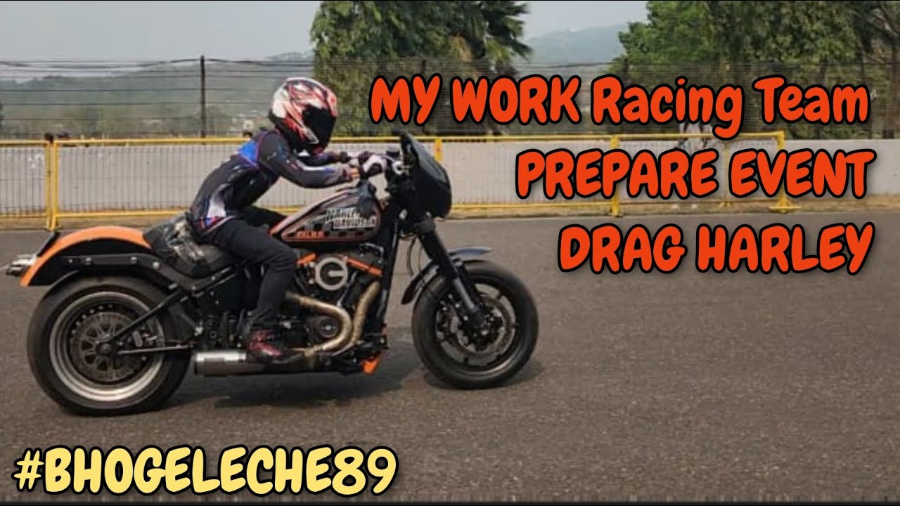 MY WORK RACING TEAM PREPARE DRAG HARLEY - YouTube
