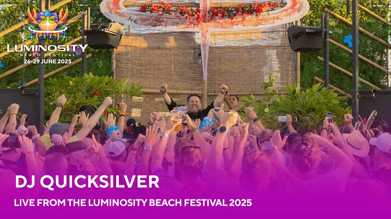 DJ Quicksilver live at Luminosity Beach Festival 2025 #LBF25 - YouTube