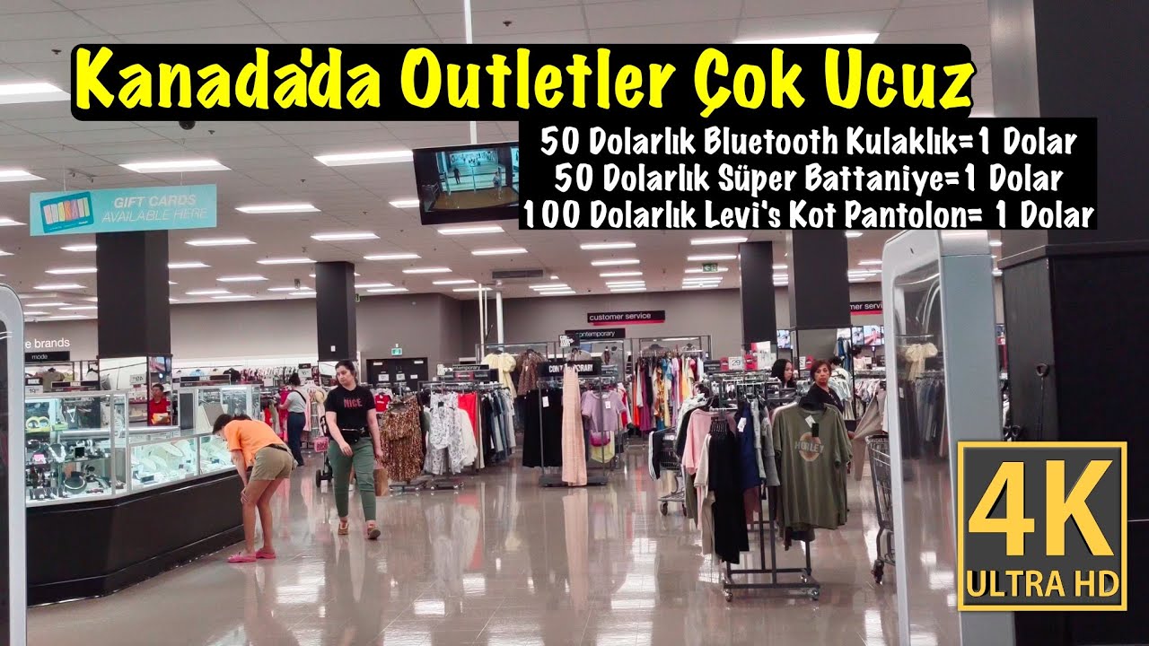 Kanada'da Outletler İnanılmaz Ucuz. OUTLETS IN CANADA ARE ALMOST FREE ...