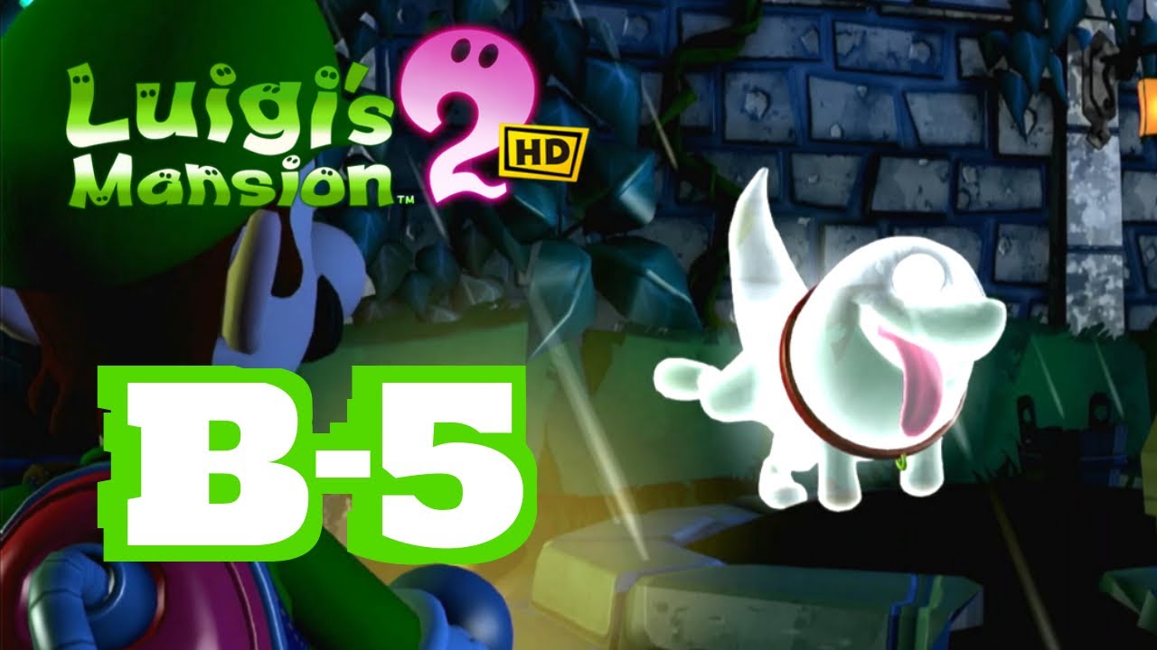Polterpup!!! Doggone Key!!! Mission B-5 Luigi's Mansion 2 HD - Gameplay ...