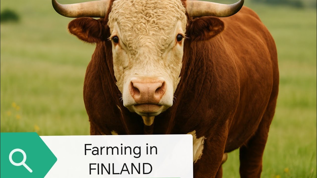 Farming in Finland-Spreding mineral and letting out the cows - YouTube