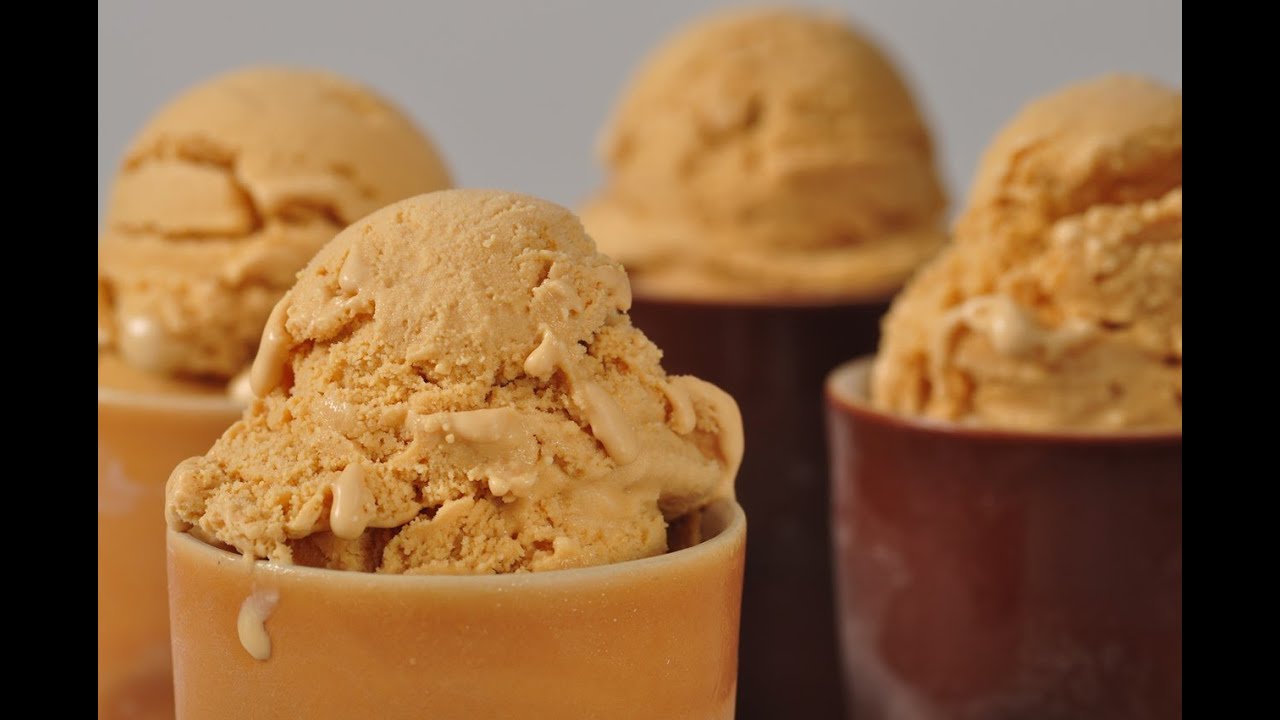 Dulce de Leche Frozen Yogurt Recipe Demonstration - Joyofbaking.com ...