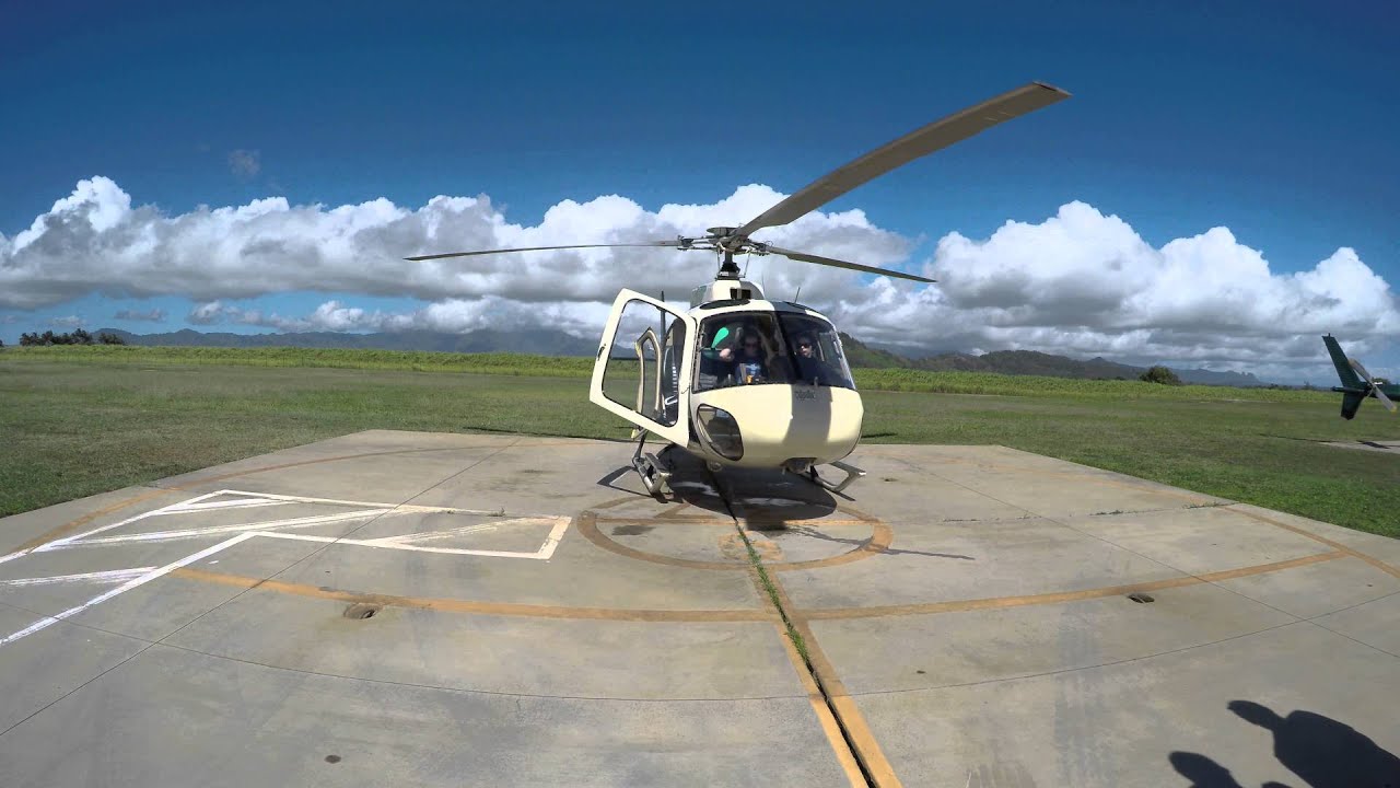 Getting into the helicopter - YouTube