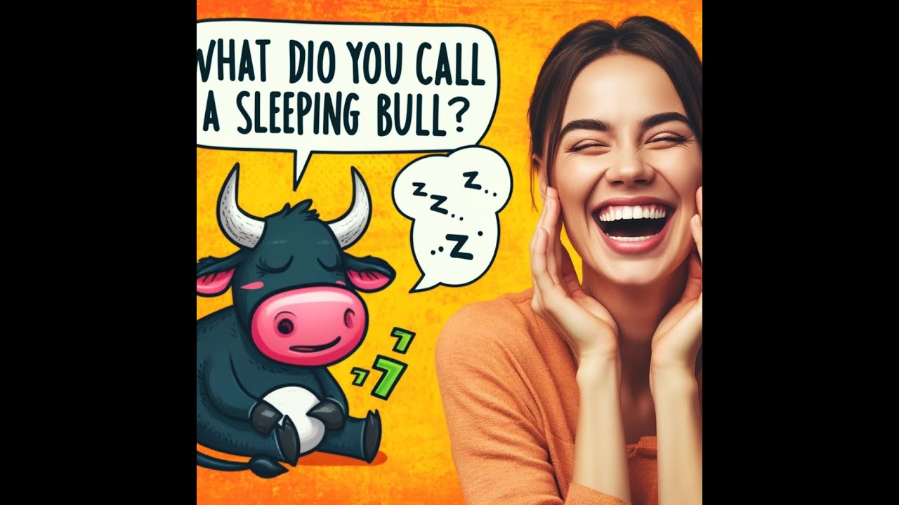 😂 What Do You Call a Sleeping Bull? Find Out and Laugh! 🐂🤣 - YouTube