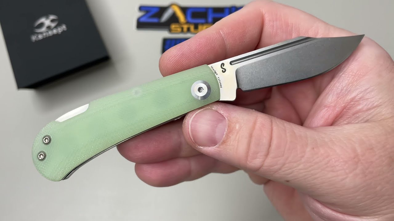 Nick Swan Lock Back Knife By Kansept Knives - YouTube