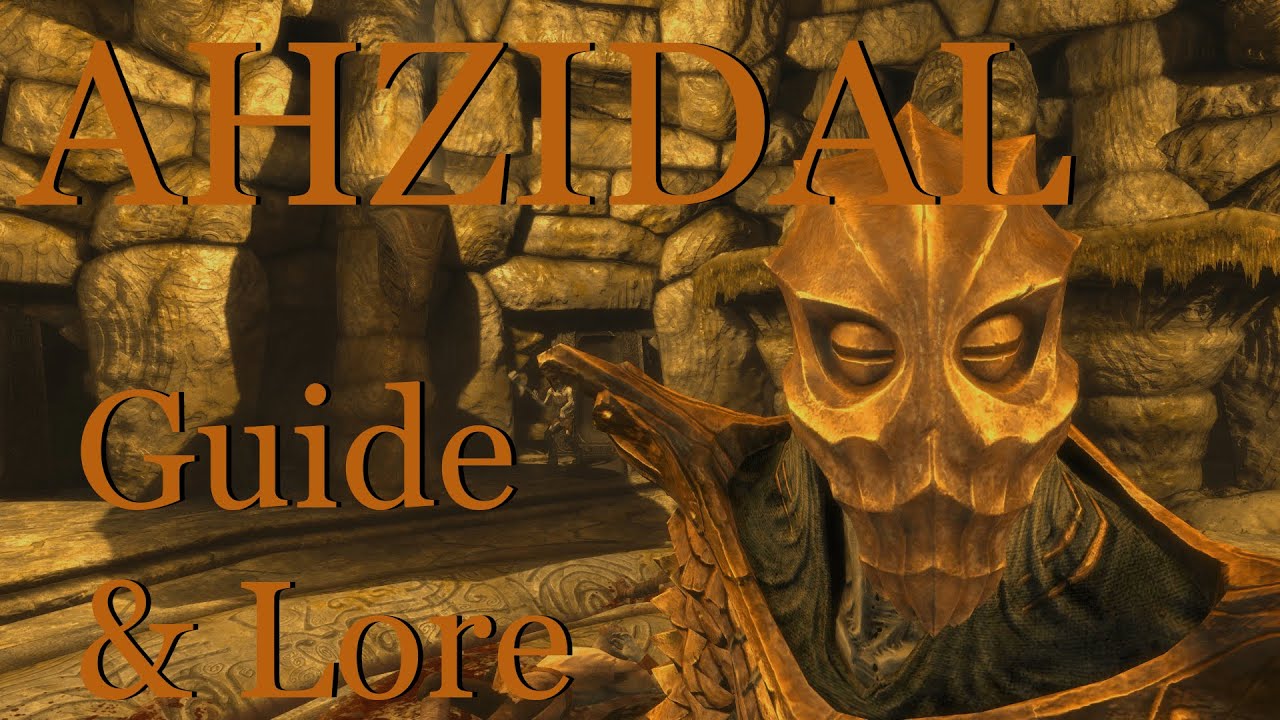 Ahzidal Dragon Priest | Skyrim - YouTube