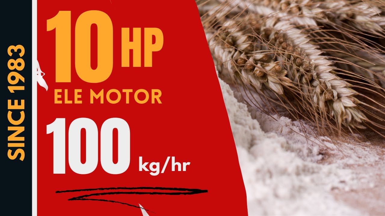 Heavy-Duty Atta Chakki flour mill Machine for Business with Blower and ...