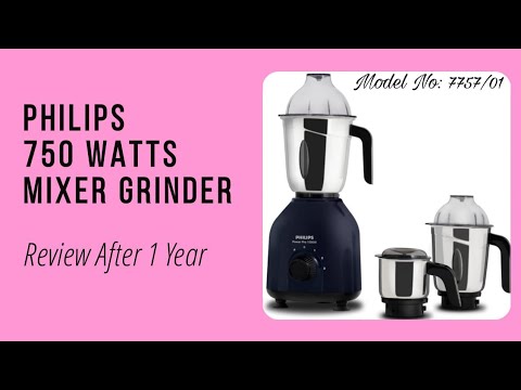 Philips 750 Watts Mixer Grinder HL7757/01 || Best Mixer under ₹3000 ...