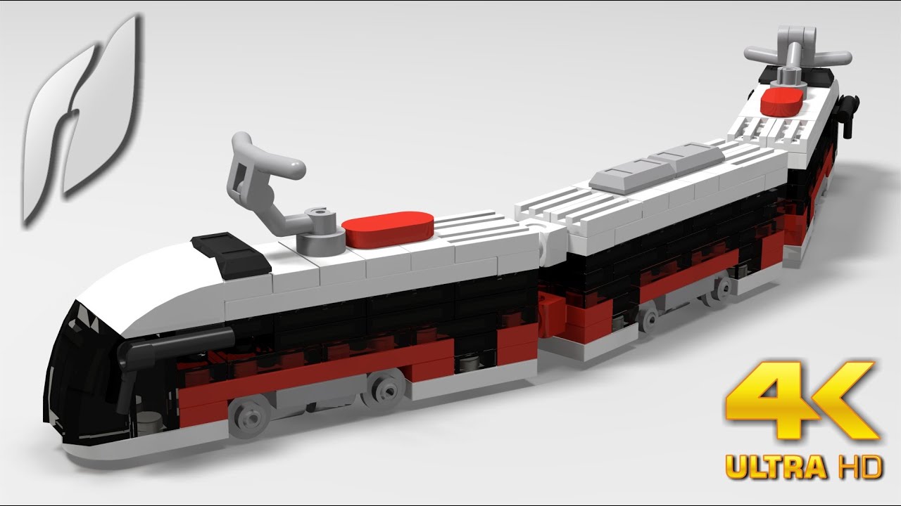 How to Build a Tram (Digital MOC - 4K) - YouTube