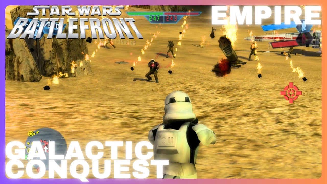 Star Wars Battlefront Galactic Conquest as Empire! - YouTube