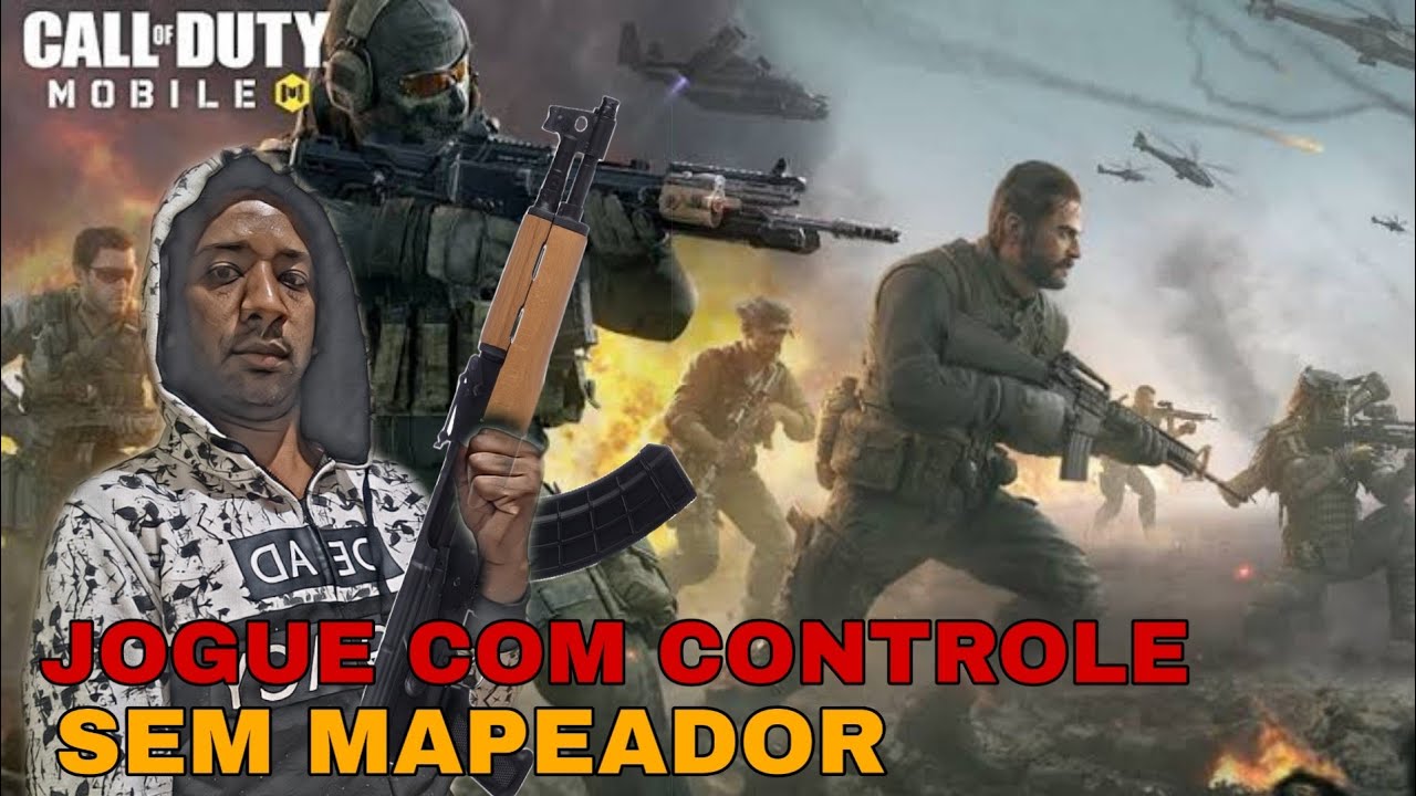 CALL OF DUTY MOBILE - JOGANDO COM GAMEPAD - PS4 (codm) - YouTube