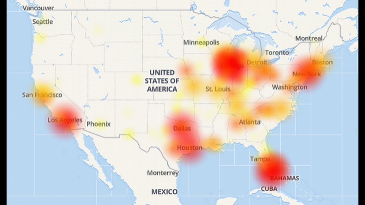 Heads Up! Massive AT&T Outage Across the Country - YouTube