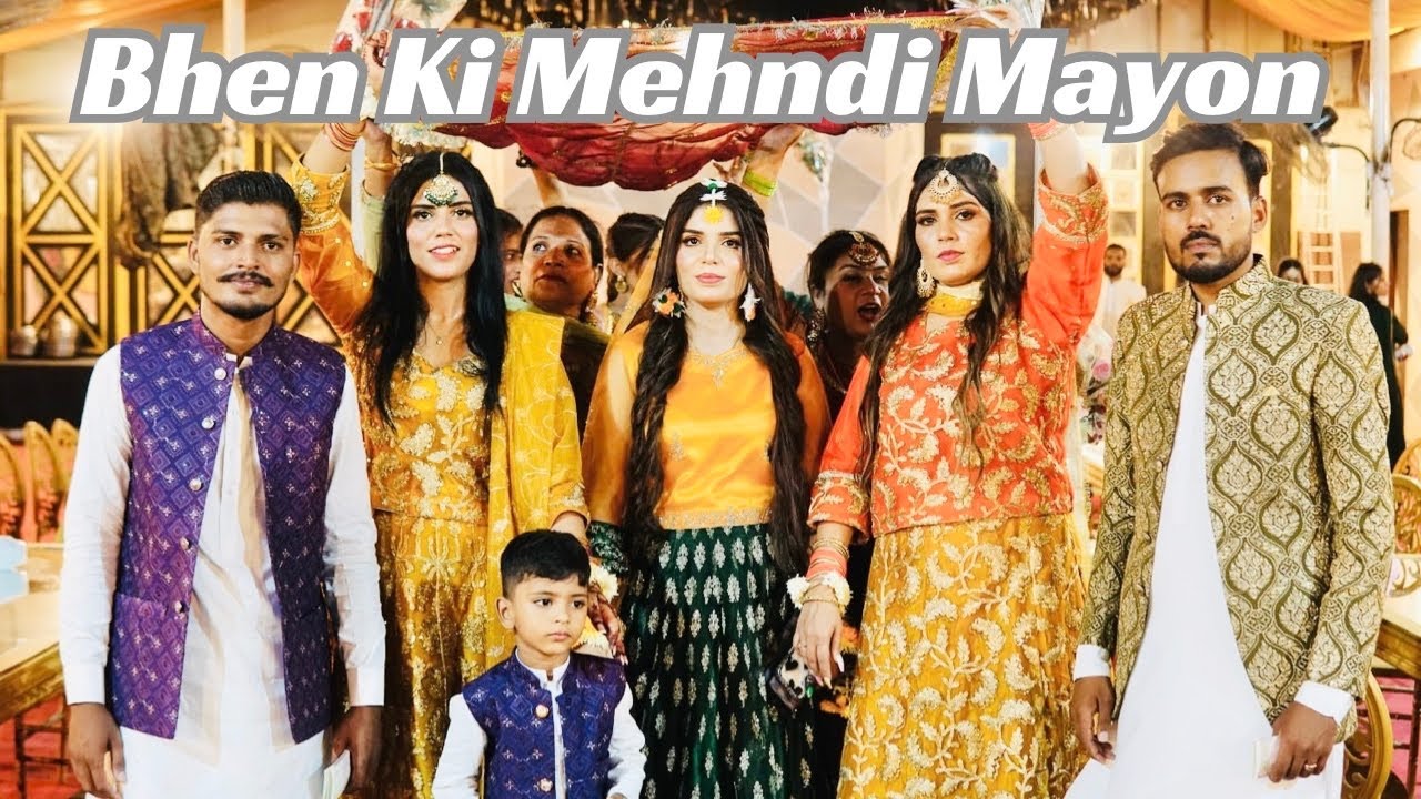 Meri Bhen Ki Mehndi Mayon . - YouTube