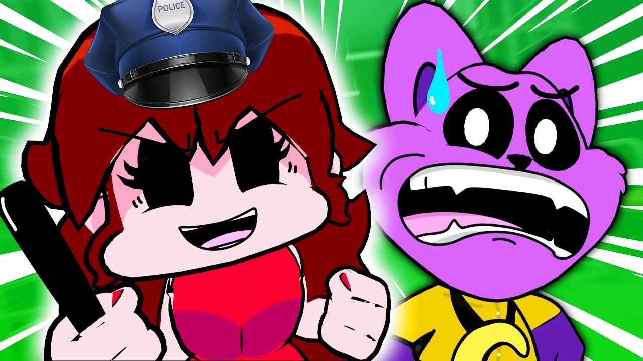 Friday Night Funkin' VS Smiling Critters | Cops and Robbers (FNF Mods ...