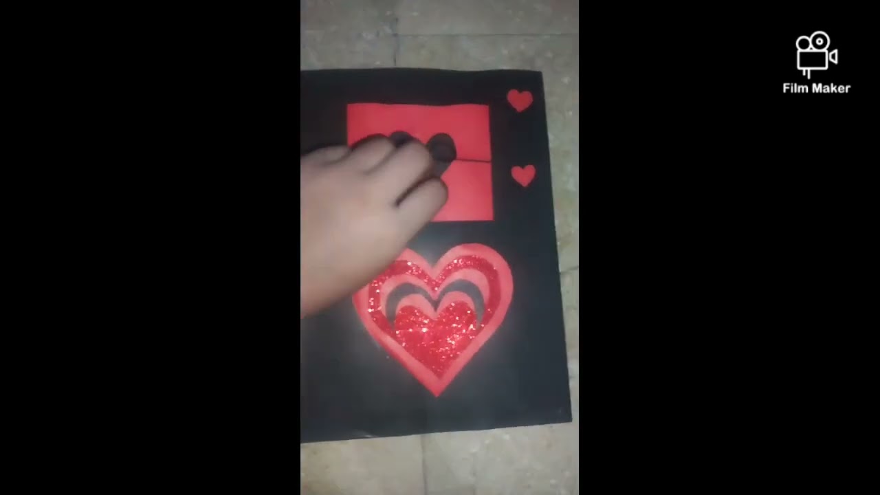 beautiful handmade birthday card/. heart shape birthday card 🥳 ️💝💕 ...