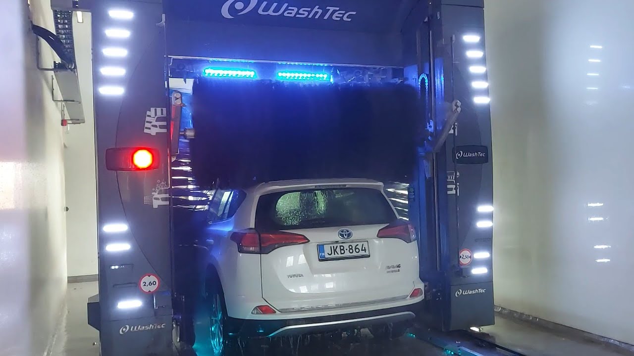 WashTec SoftCare2 Pro SilverLight (LightShow & MultiFlex) - YouTube