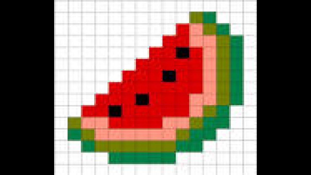 MineCraft:PixelAtr With SS(Friday)Theme: Watermelon - YouTube