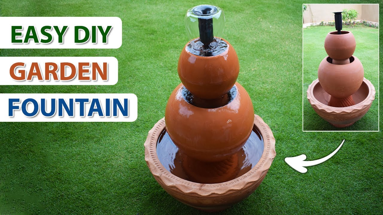 DIY Garden Oasis: Make Water Feature to Transform Your Outdoor Space ...